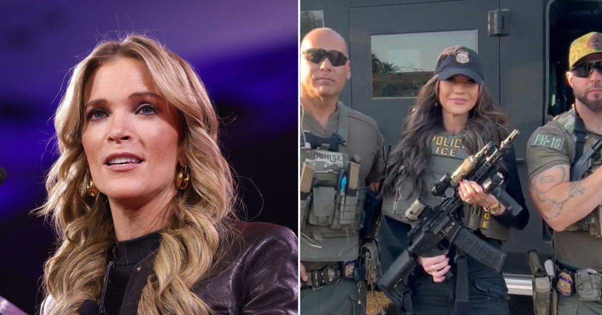 Megyn Kelly Goes Off On Kristi Noem For Cosplaying As An ICE Agent