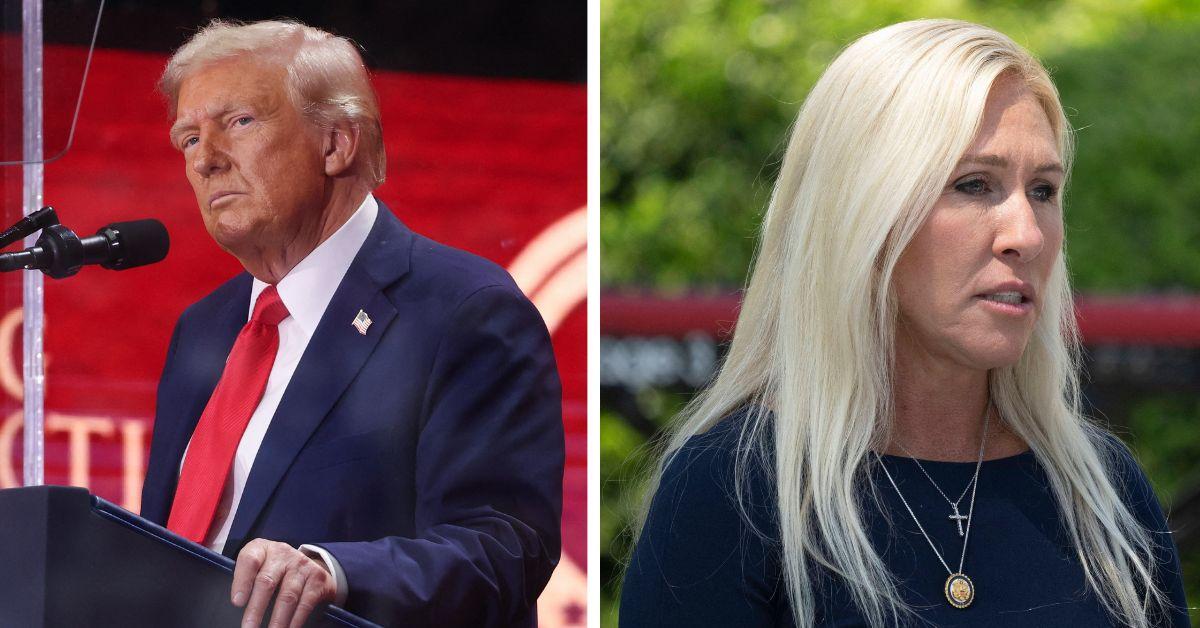 Marjorie Taylor Greene Declares Enemy Donald Trump's Bizarre Charlie ...