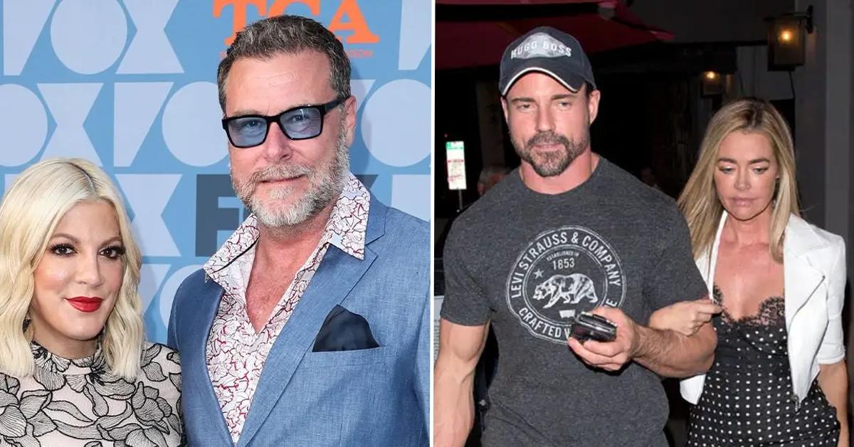 Tori Spelling & Denise Richards Go On Double Date With Husbands