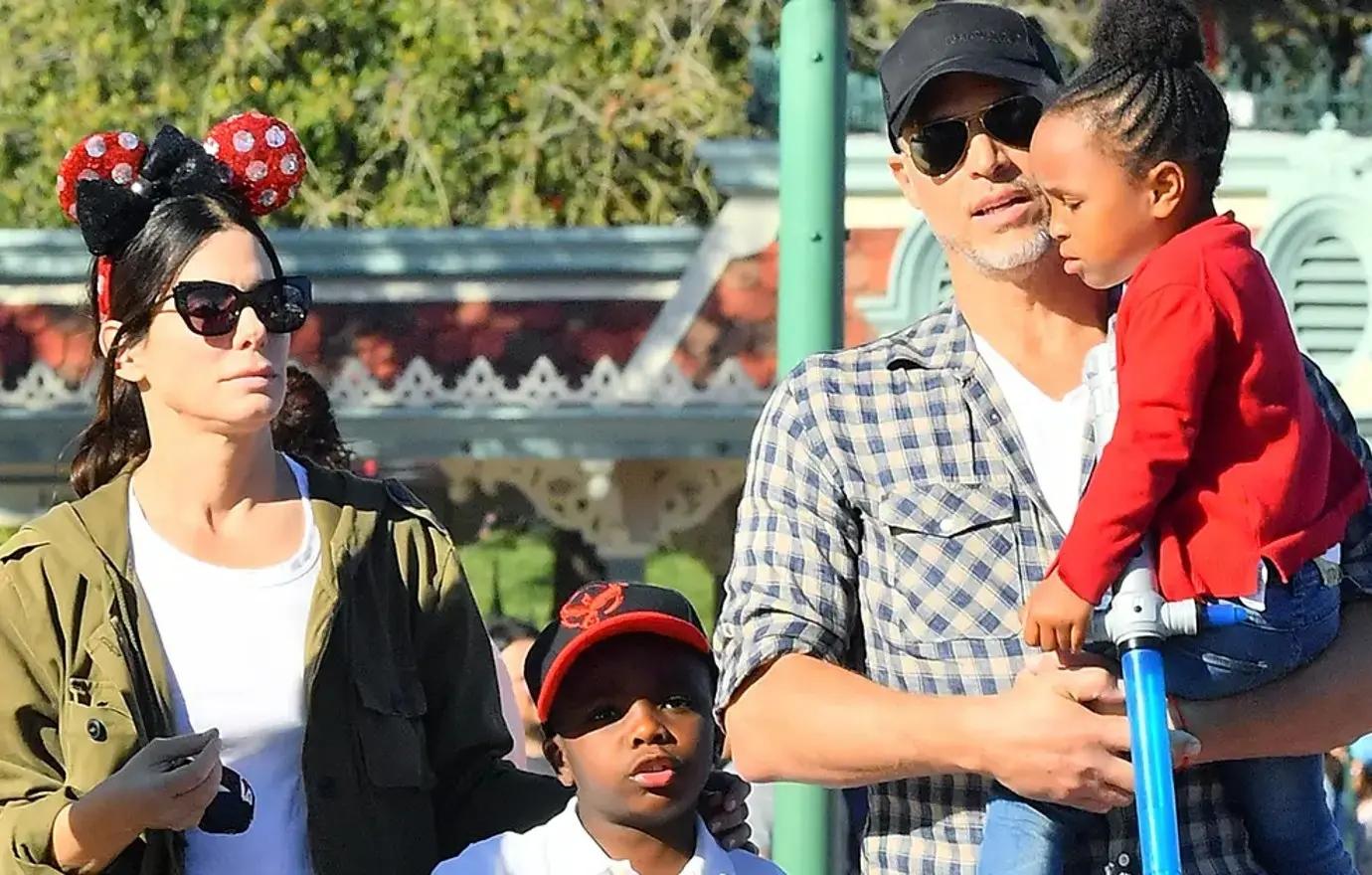 Sandra Bullock Looks Happy At NBA Game 1 Year After Beau's Death: Photos