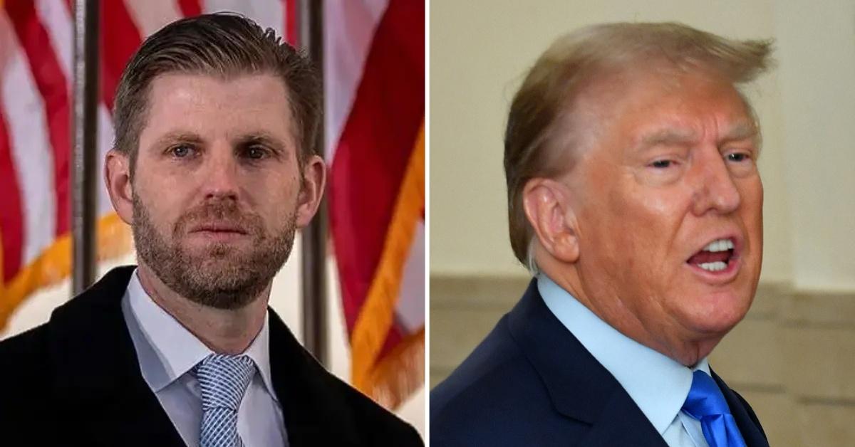 Eric Trump Dragged For 'Trying To Earn' Dad Donald's Love