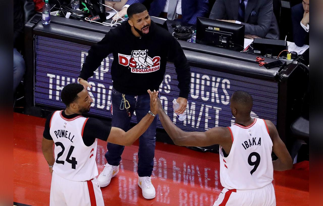 Drake Loses It At The Toronto Raptors Game Ahead Of Teams Win