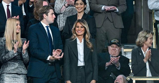 Barron Trump Towers Over Siblings Ahead Of Donald's State Of The Union