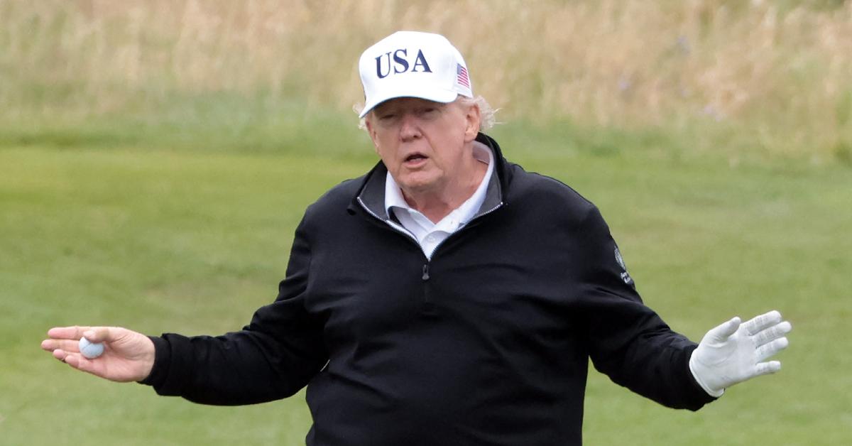 Donald Trump Snaps At Reporter Who Claimed He Was 'In A Good Mood'