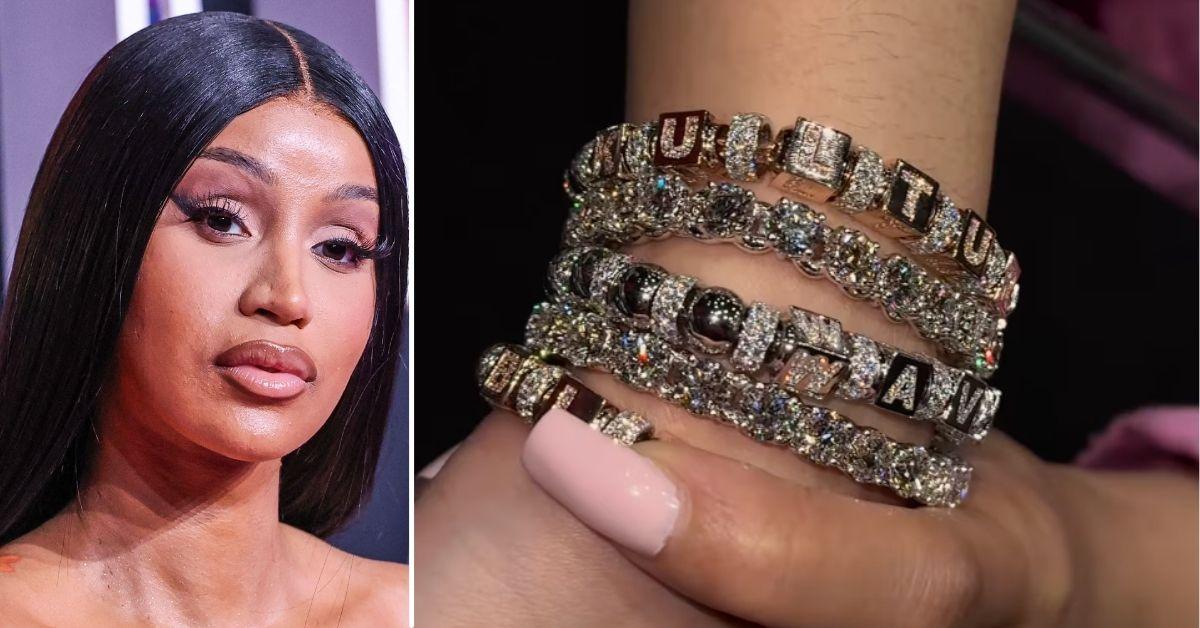 Cardi B Reveals Glimpse Of Baby No. 3's Name: Watch