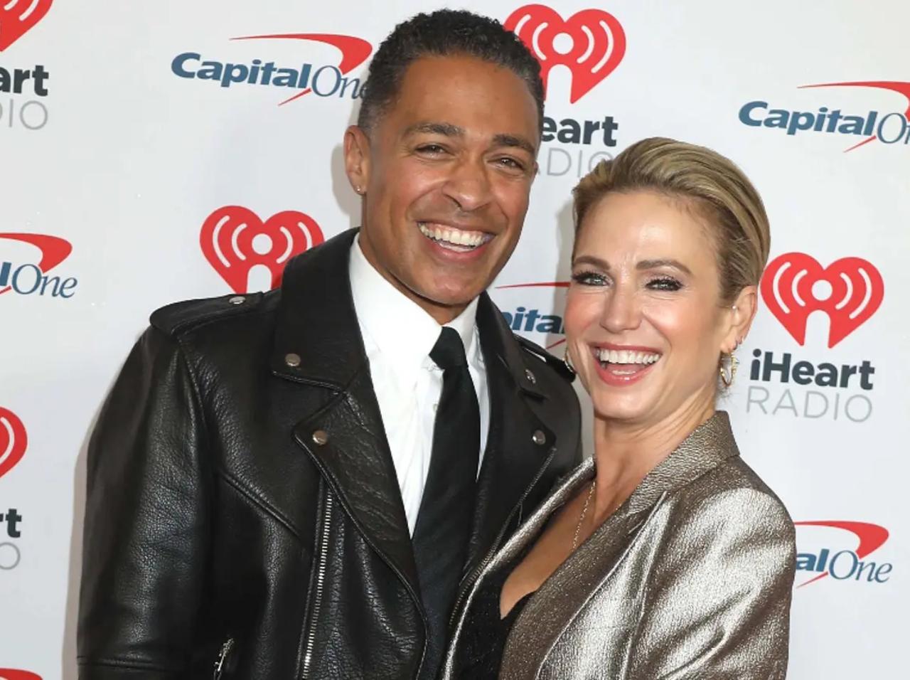Amy Robach & T.J. Holmes React To Rob Marciano's ABC News Firing