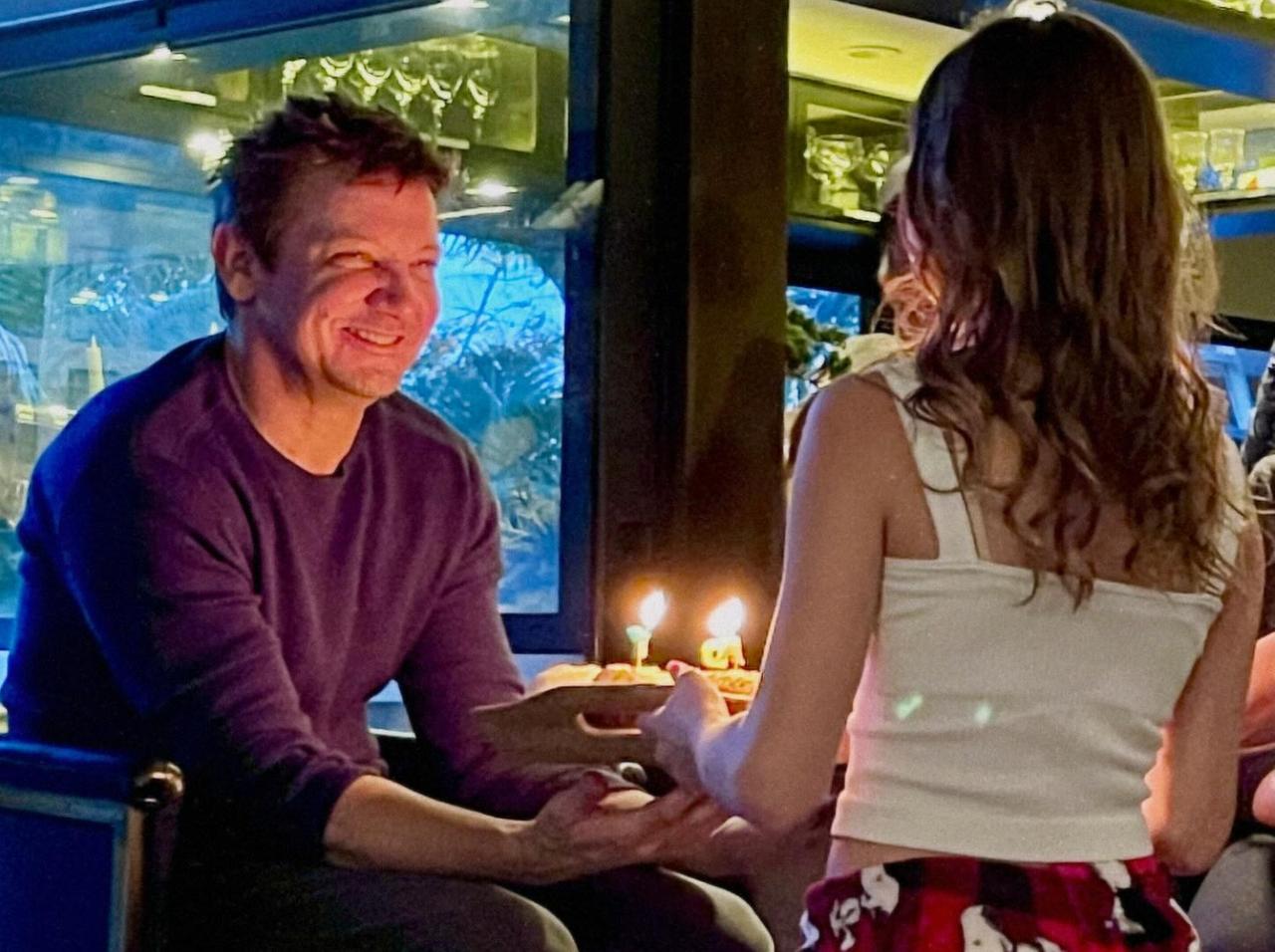 Jeremy Renner's Daughter Ava, 11, Took Care Of Actor After Accident