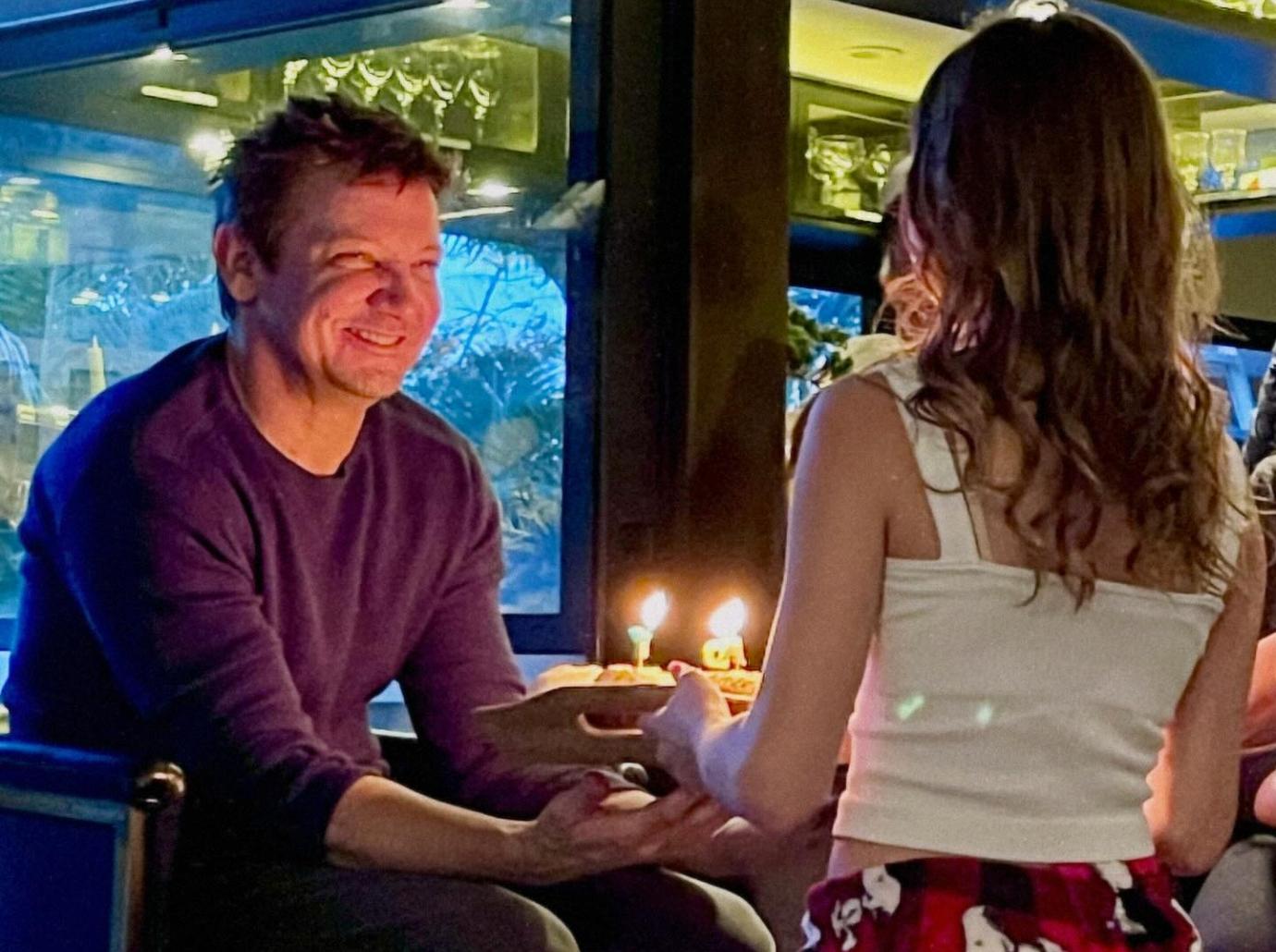 Jeremy Renner's Daughter Ava, 11, Took Care Of Actor After Accident