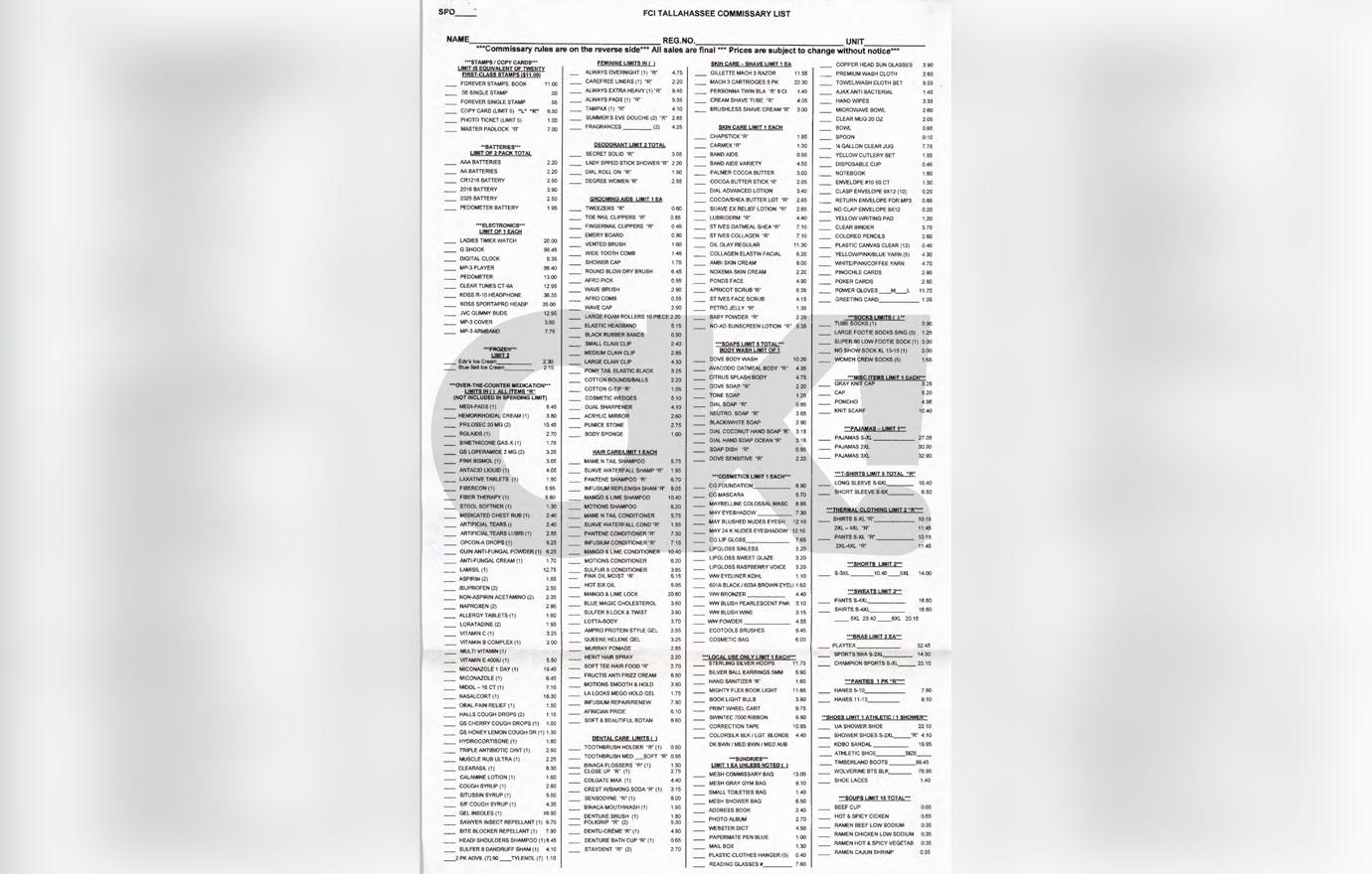 Ghislaine Maxwell's Commissary List Revealed: Doritos, Oreos & More