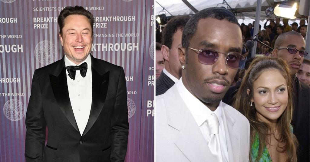 Elon Musk Slams Jennifer Lopez For Not Warning People About Diddy