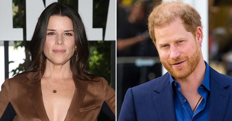 Neve Campbell On 'Awkward' & 'Hilarious' Prince Harry Interaction