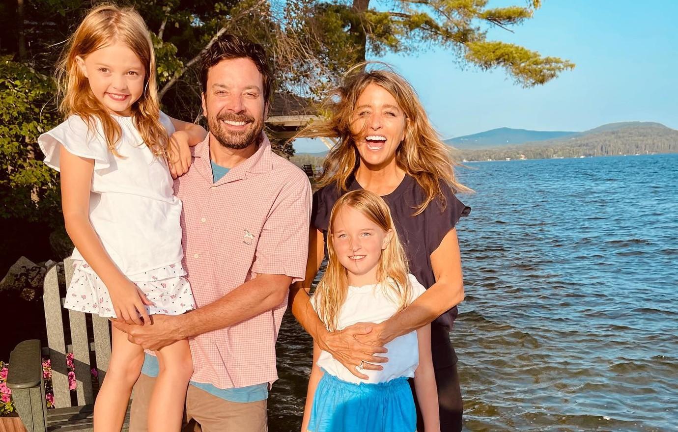 Jimmy Fallon's Cutest Moments With His 2 Daughters: Photos