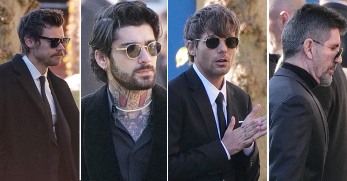 Liam Payne's One Direction Members Gather For Singer's Funeral