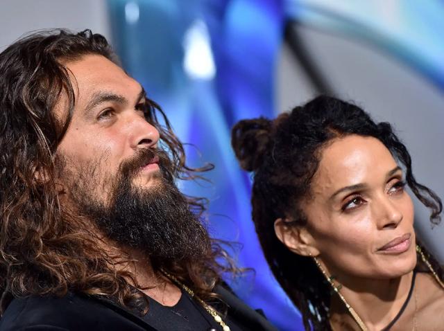 Jason Momoa Brings Christmas Tree To Ex-Wife Lisa Bonet