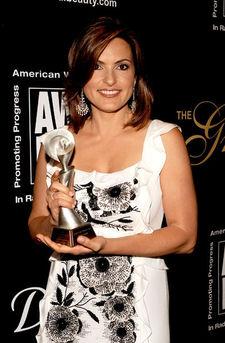 Mariska, Rachael Shine at Gracie Awards