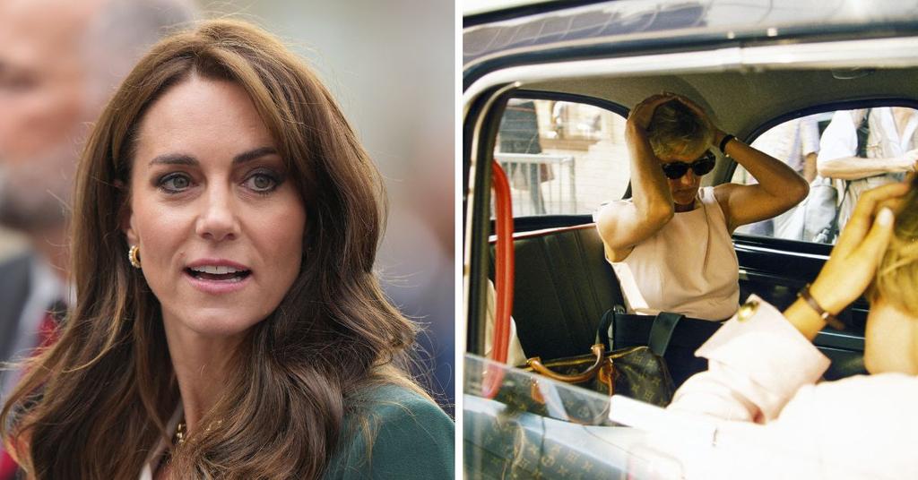 Kate Middleton's Sad Expression Amid Scandal Mirrors Princess Diana