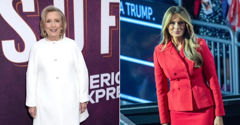 Hillary Clinton: Melania Trump Looked Like The Odd Man Out At Funeral