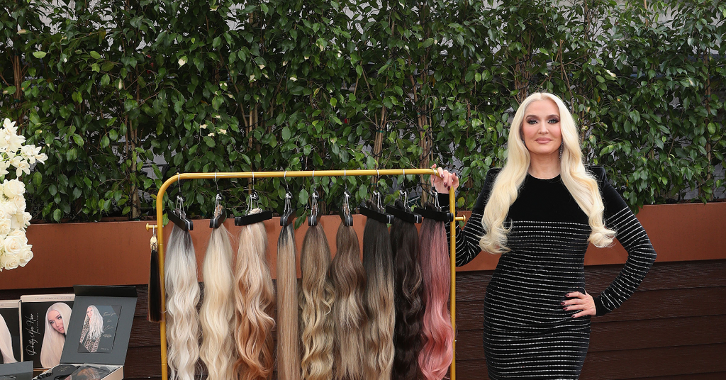 Erika Jayne Launches Hair Extension Line: Photos