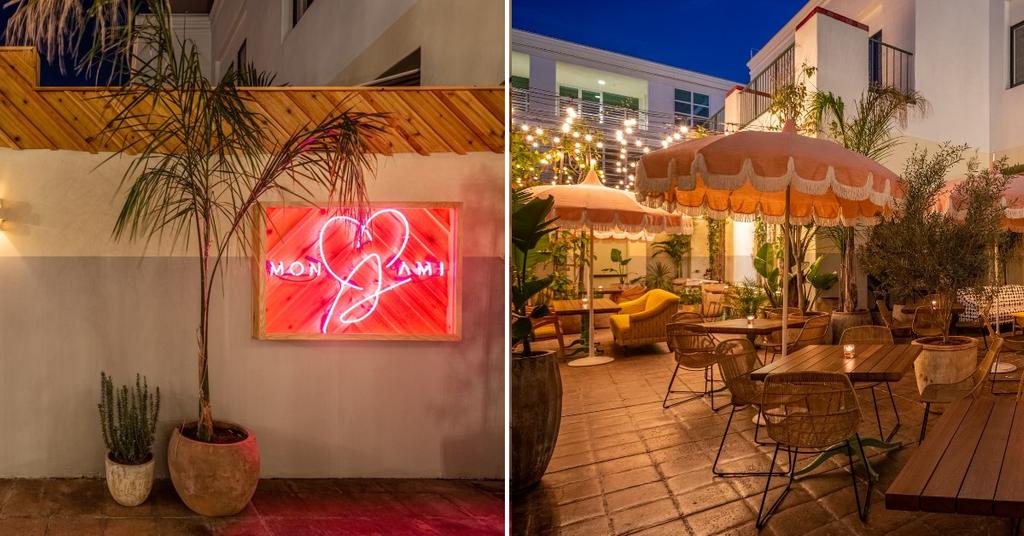 Dine At Mediterranean Fusion Restaurant Mon Ami In Santa Monica