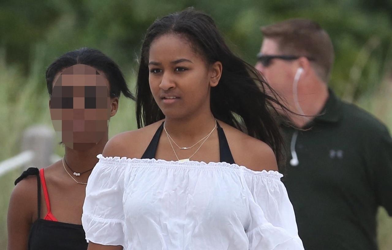 Malia & Sasha Obama Show Skin At Drake's After-Party In L.A.