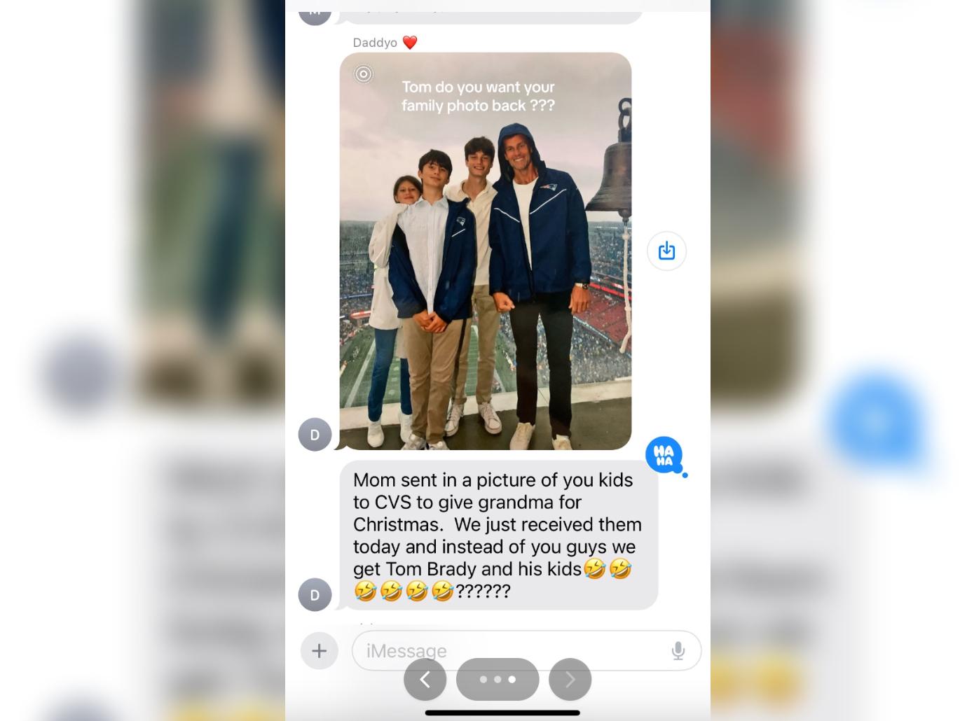 Photo Of Tom Brady & His Kids Ends Up In Someone Else's CVS Order