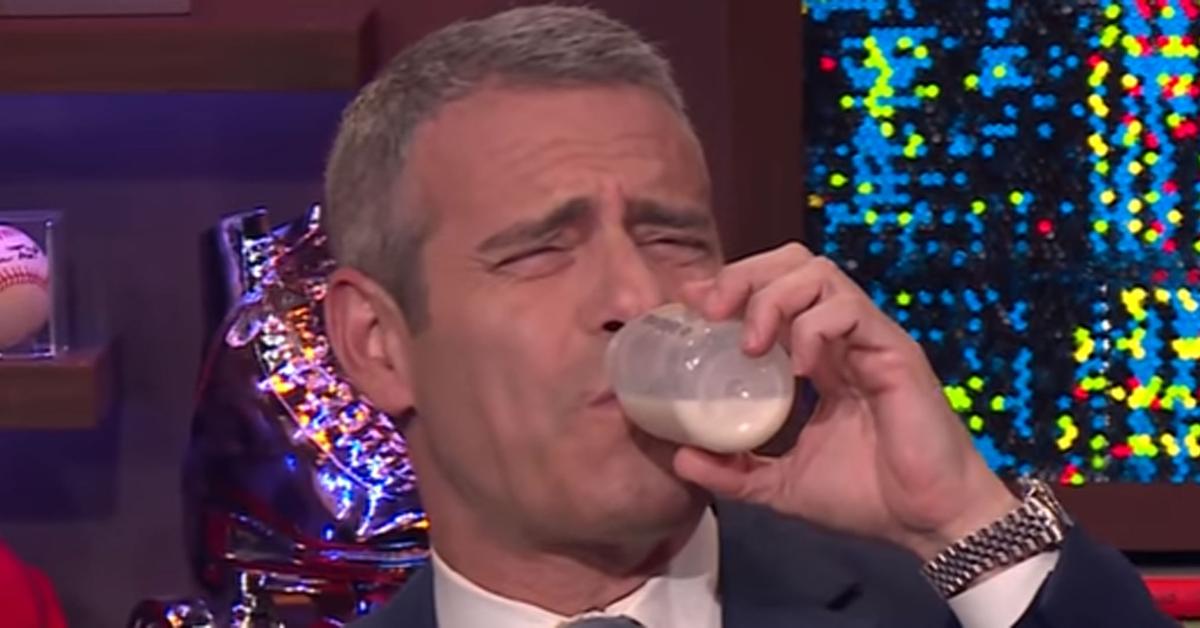 WATCH Andy Cohen Chug Amber Tamblyn Breast Milk