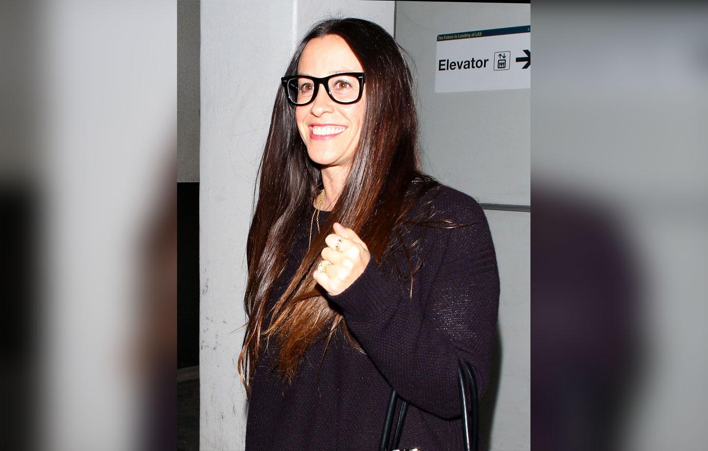 Alanis Morissette Welcomes Son Winter Mercy With Husband Mario Treadway