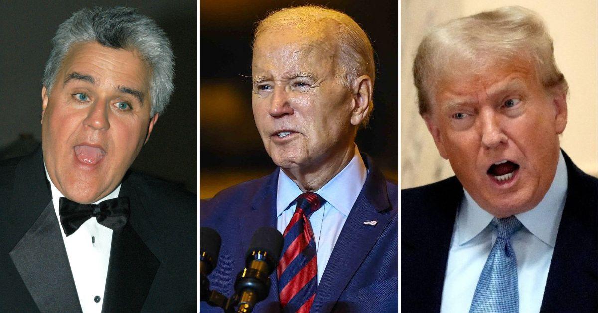 Jay Leno Defends President Joe Biden While Bashing Donald Trump