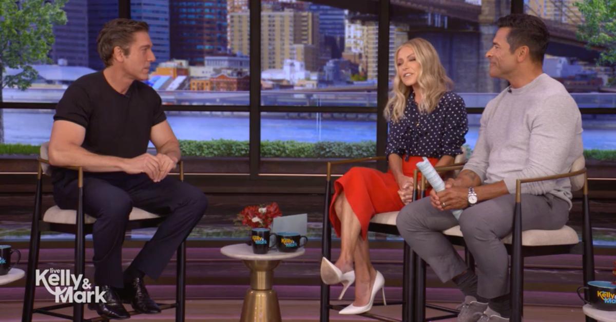 Kelly Ripa Took 'Indecent Photos' In Front of David Muir's Portrait