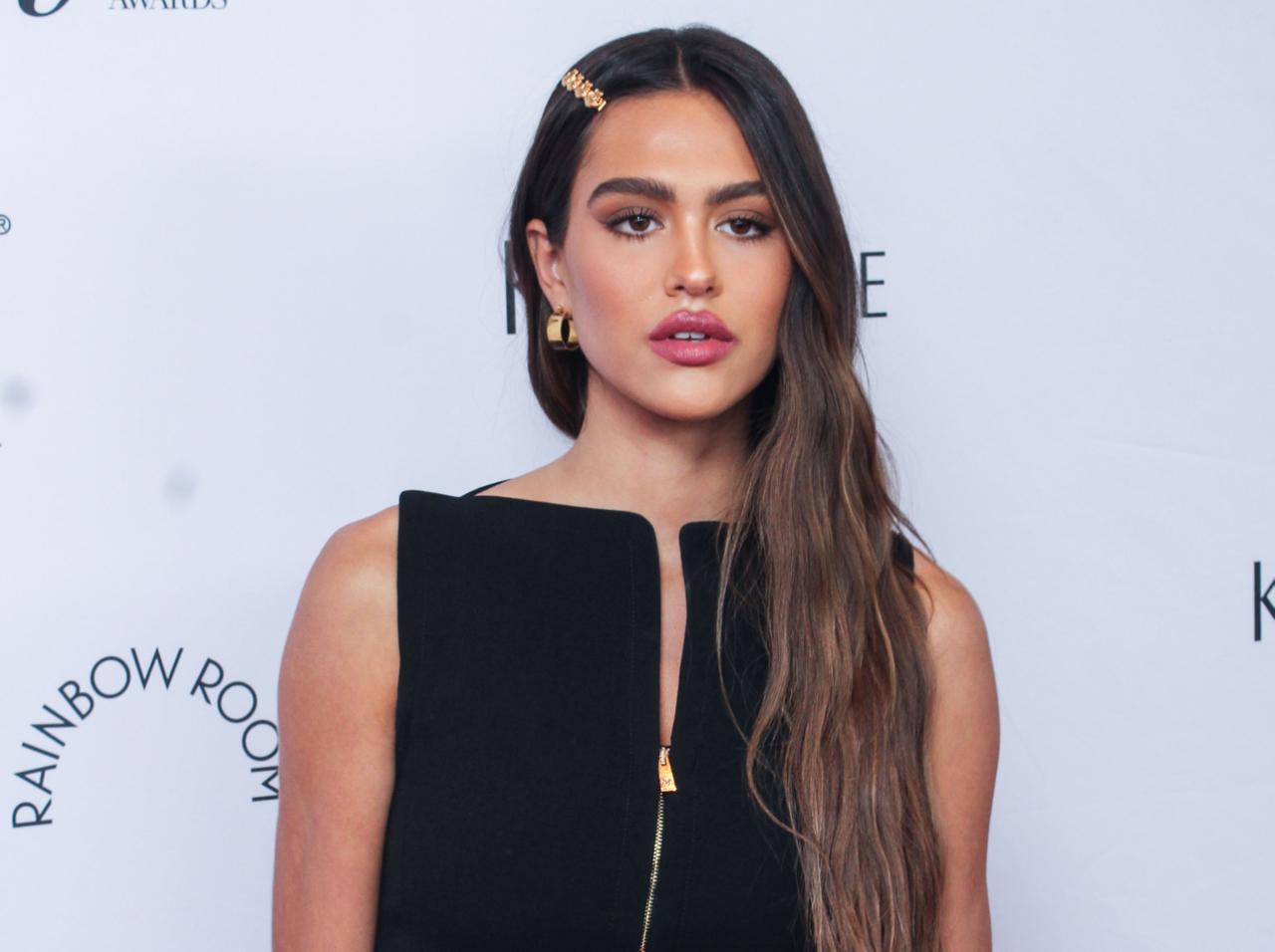 Amelia Hamlin Seen 'Flirting' At Paris Fashion Week