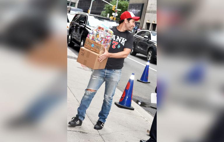 Paul Rudd Stops By The Late Show With Stephen Colbert