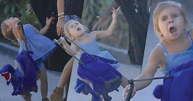 Penelope Disick Car Door