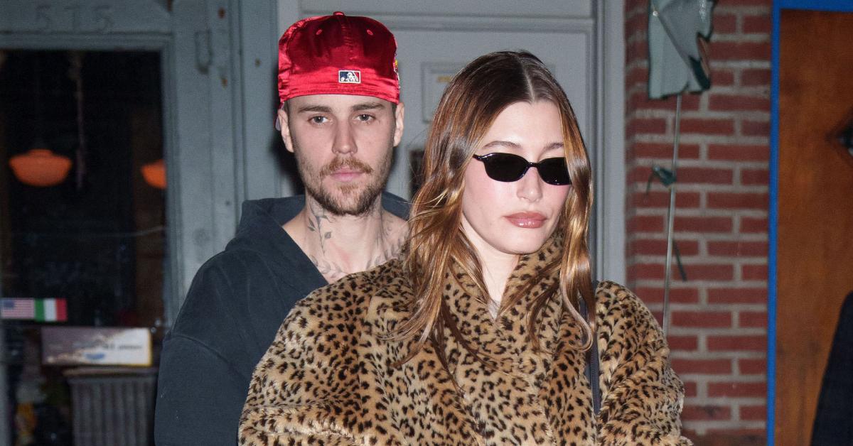 New Dad Justin Bieber Supports Wife Hailey At Rhode Pop-Up: Photo