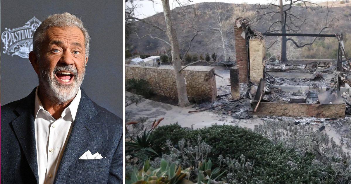 Mel Gibson Gives Tour Of Burnt Down $14.5 Million Malibu Home