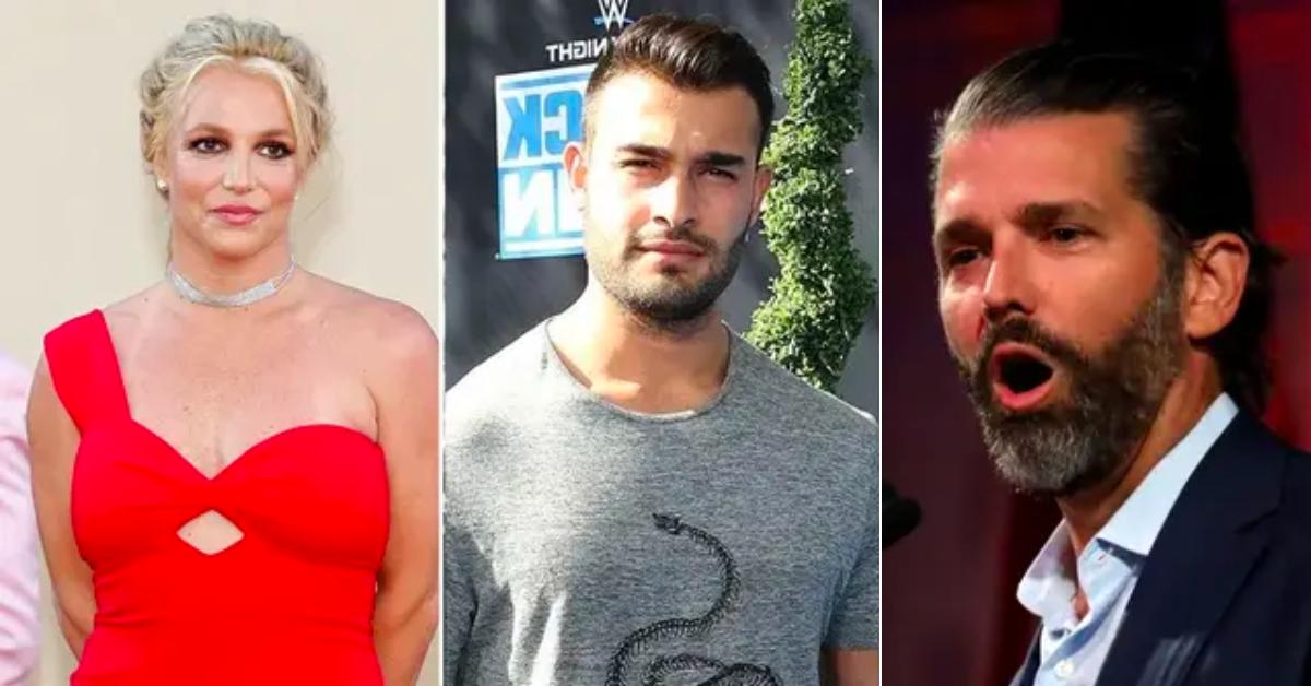 Sam Asghari Defends Ex Britney Spears Against 'Bully' Donald Trump Jr.