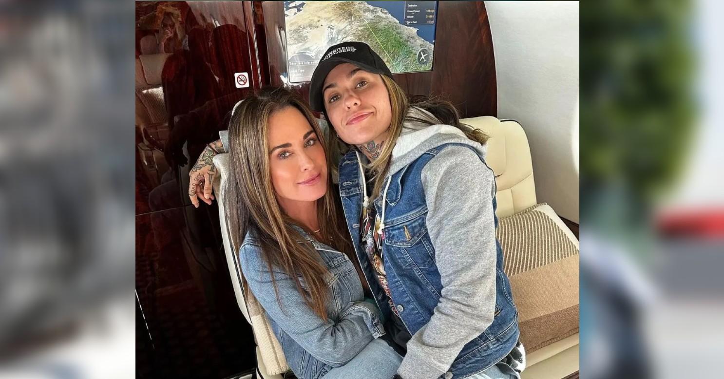 Kyle Richards Curious About Kissing A Woman Before Morgan Wade Video