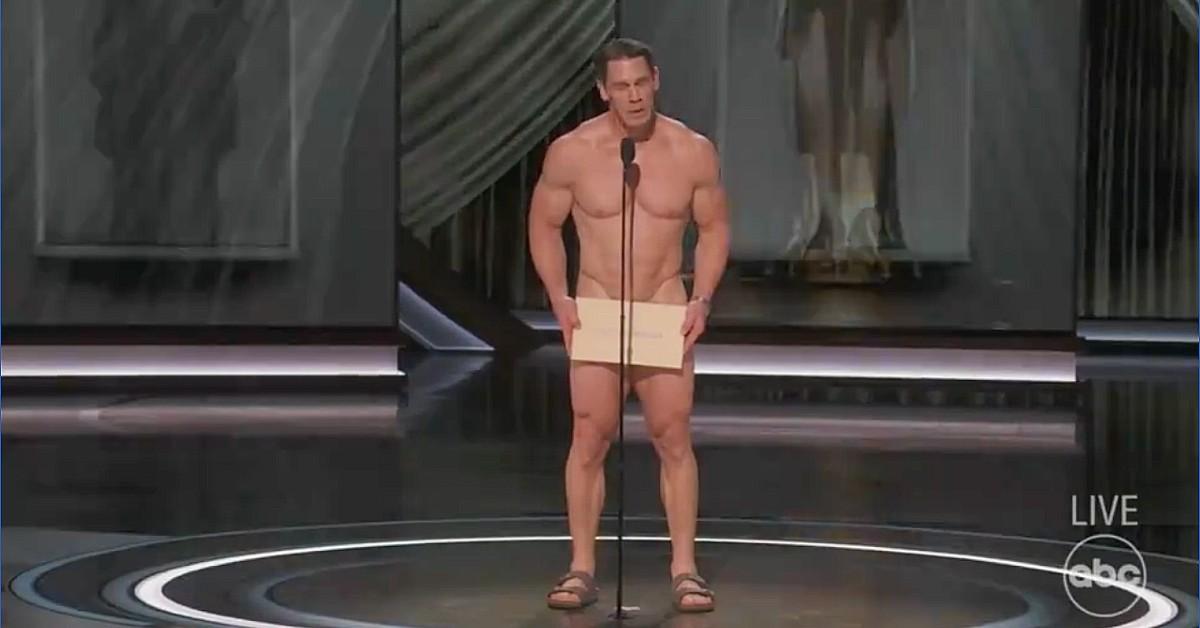 John Cena Strips Down For Hilarious Skit At 2024 Oscars
