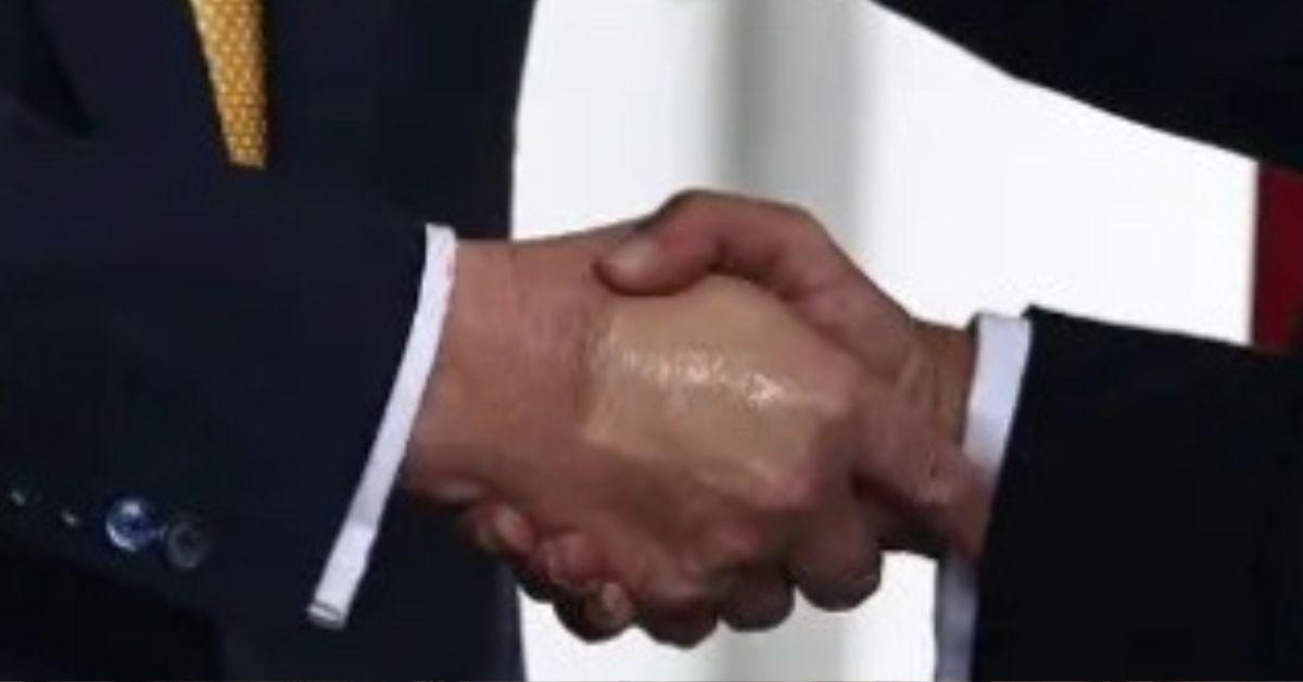 Donald Trump's New Hand Makeup Photos Intensify Health Cover-Up