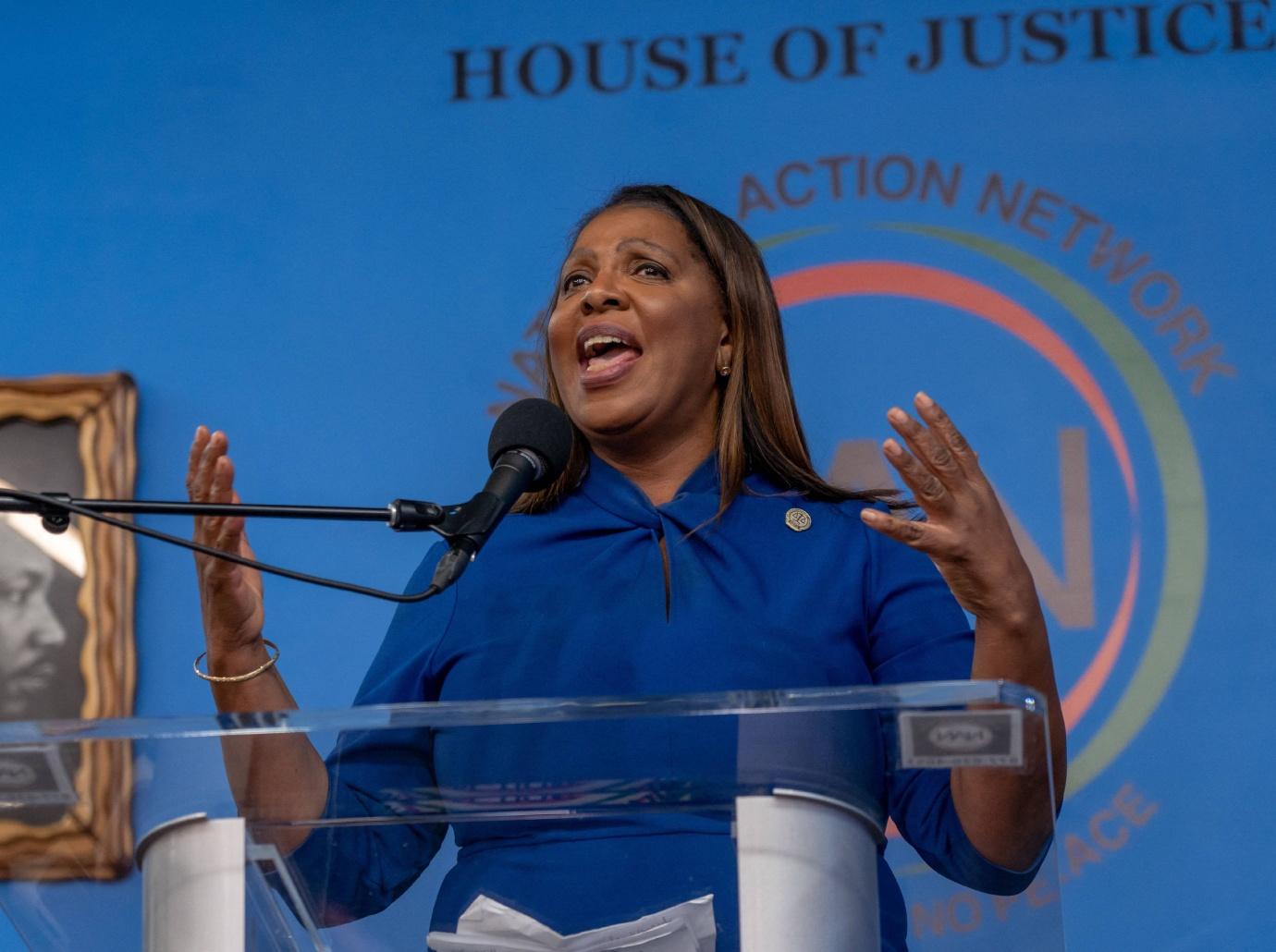 Donald Trump Disses New York Attorney General Letitia James