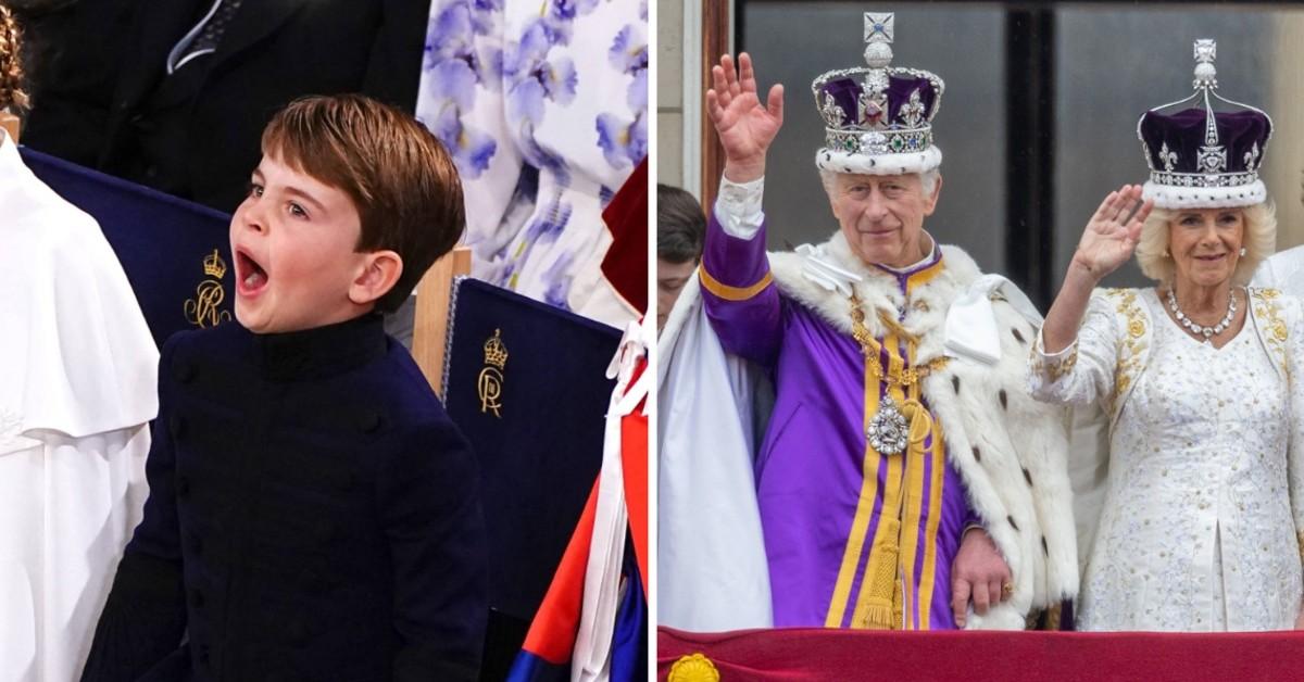 Prince Louis, 5, Spotted Yawning At King Charles III's Coronation