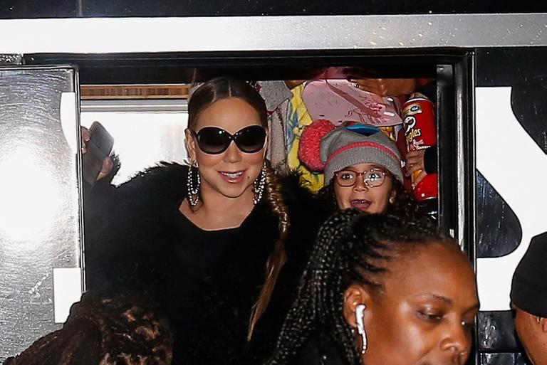 Mariah Carey Dazzles In Purple Dress On Her 55th Birthday: Photo