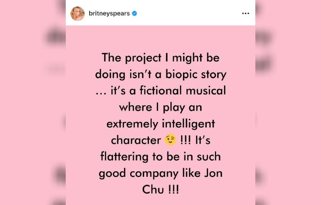 Britney Spears Working On A 'Fictional Musical' Amid Biopic Buzz