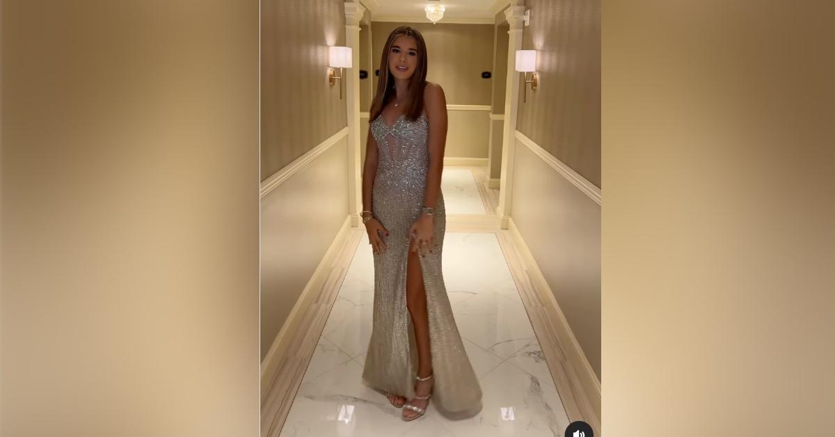 Kai Trump, 17, Wears Sparkly Silver Dress To Inauguration Ball: Photos