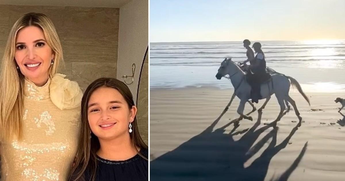 Ivanka Trump Goes For Sunset Horse Ride With Daughter Arabella: Photos
