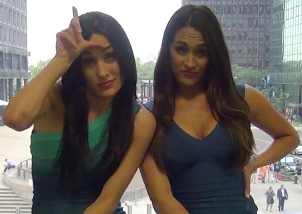 Watch: The Bella Twins from Total Divas Do Their Best Angry Face ...