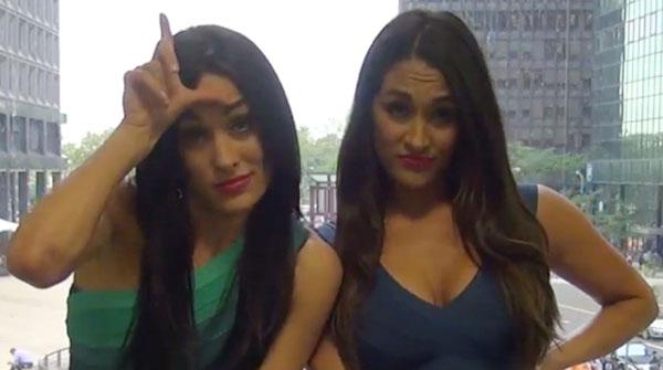Watch: The Bella Twins from Total Divas Do Their Best Angry Face ...