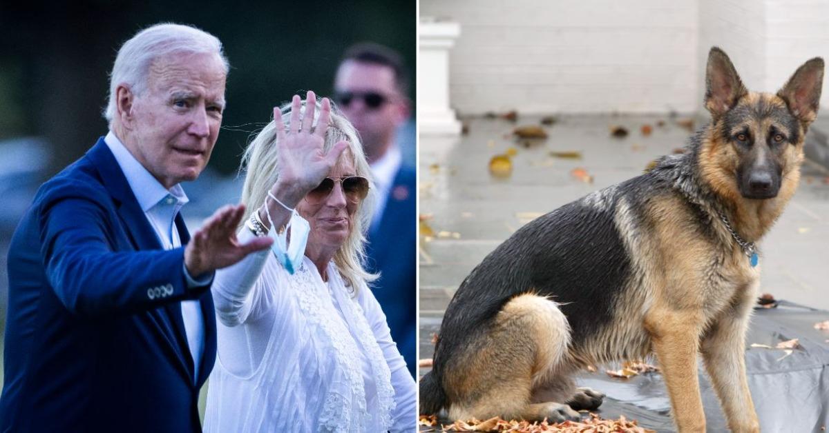 The President and First Lady Say Goodbye To Beloved German Shepherd