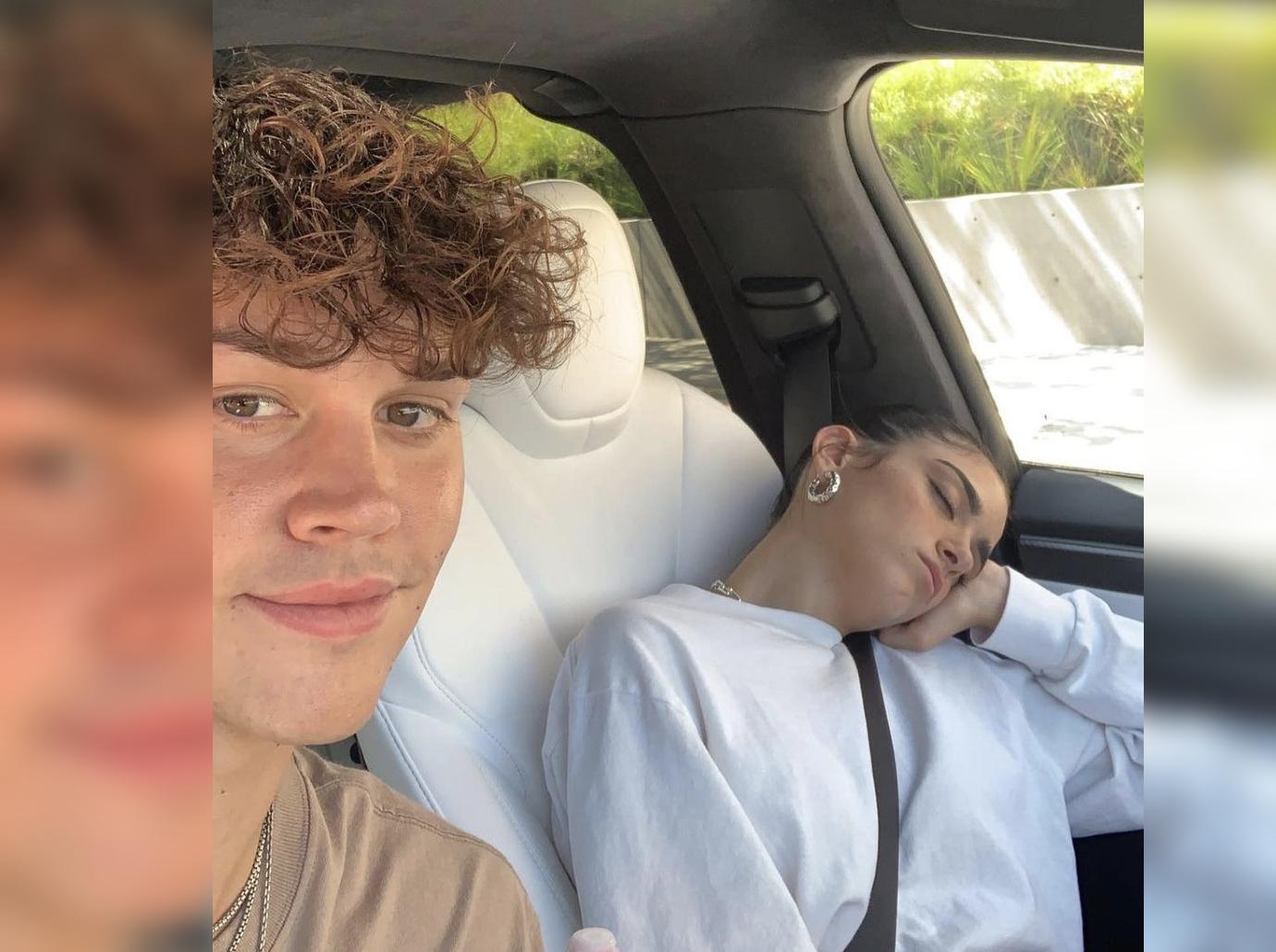 Noah Beck & Dixie D'Amelio All Smiles At LA Galaxy Game: Pic