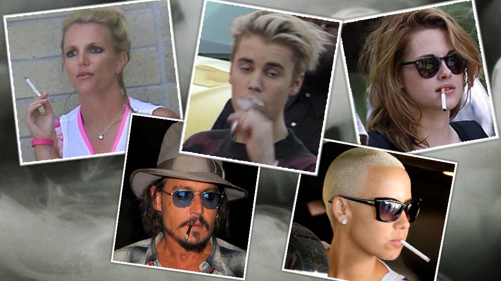 Pass The Lighter! Stars That Love To Smoke