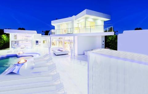 Check Out Pics of Akon's Entirely White Mansion